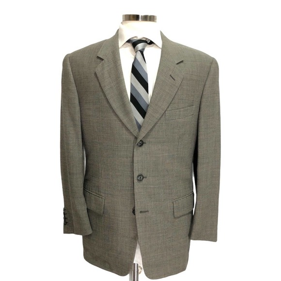 Corneliani | Suits & Blazers | Corneliani Gray Birdseye Super 0s Merino ...